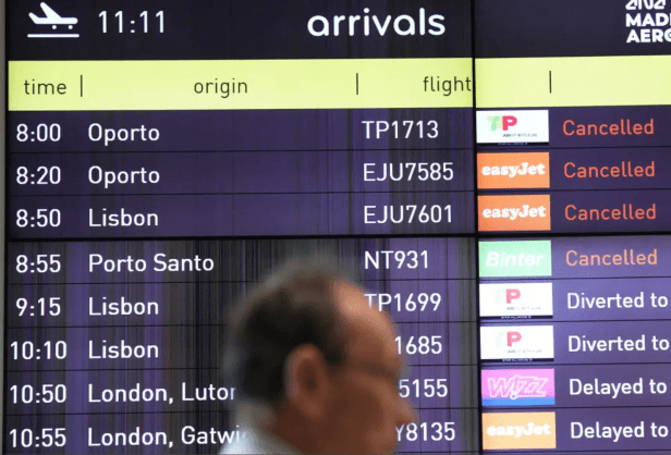 Around 40 flights have been canceled since yesterday at Madeira Airport ...